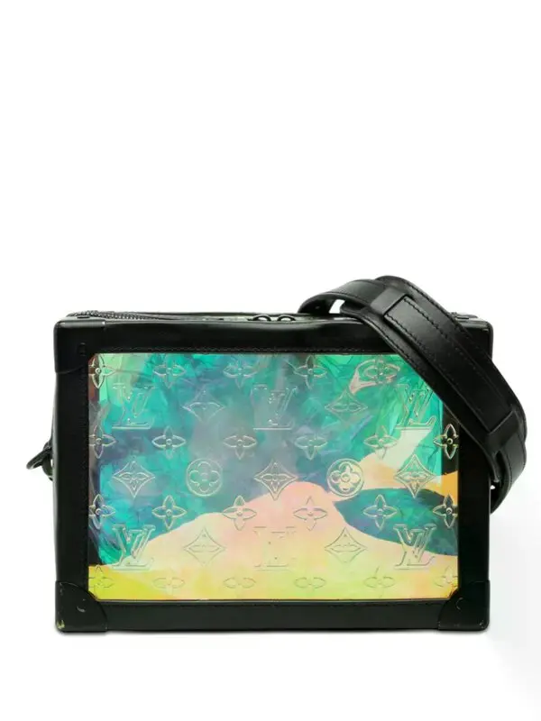LOUIS VUITTON Monogram Prism Soft Trunk Crossbody Bag
