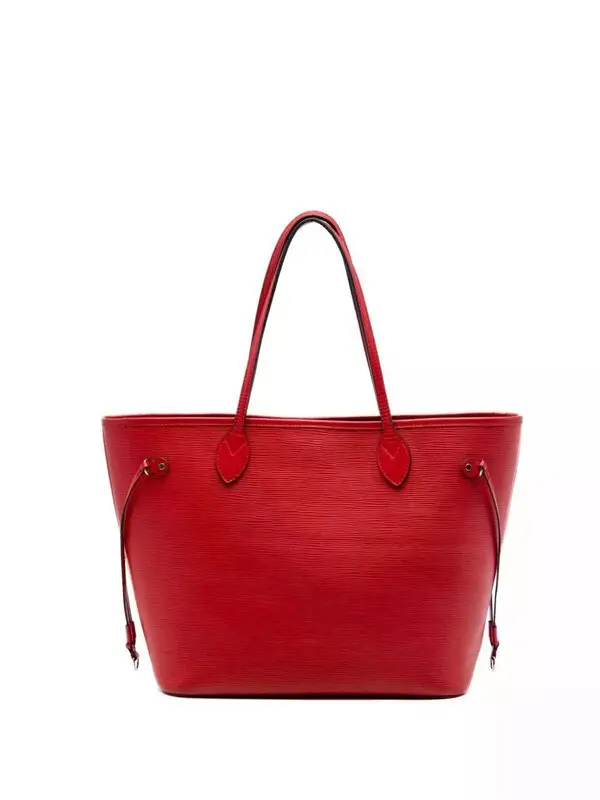 LOUIS VUITTON Epi Neverfull Mm Tote Bag - Red