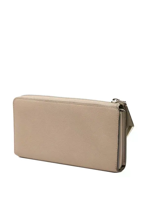 LOUIS VUITTON 2017 Taurillon Comete Wallet Long Wallets - Neutrals