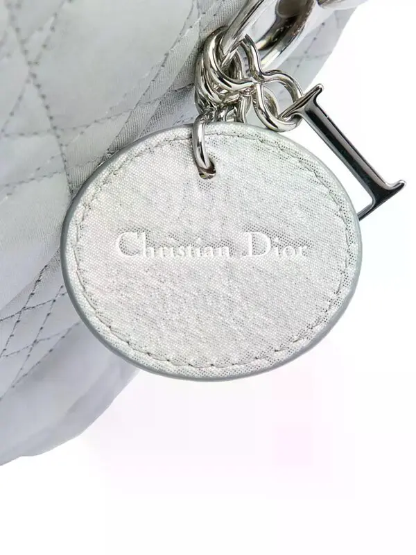 Dior Mini Lady Satchel - Silver