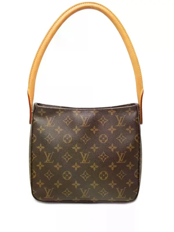 LOUIS VUITTON Monogram Looping Mm Shoulder Bag - Brown