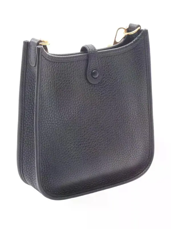 Hermès Clemence Evelyne Tpm 16 Crossbody Bag - Black