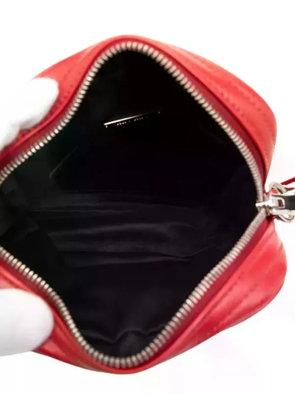 Miu Miu Vitello Soft Camera Bag With Crystal Embellishments
