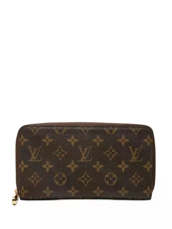 LOUIS VUITTON 2005 Monogram Zippy Organizer Wallet Long Wallets - Brown