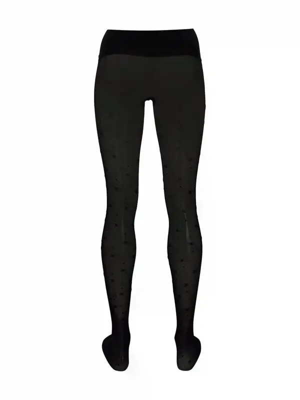 Elisabetta Franchi Plain Stretch Tights