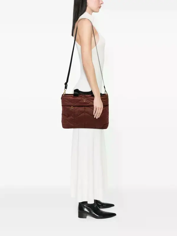 Prada Quilted Nylon Satchel