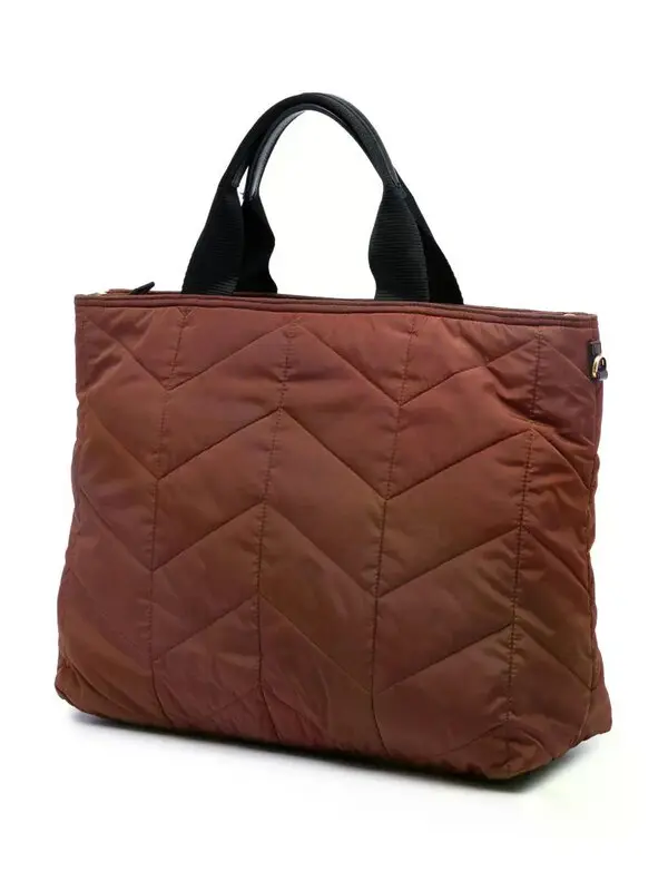 Prada Quilted Nylon Satchel