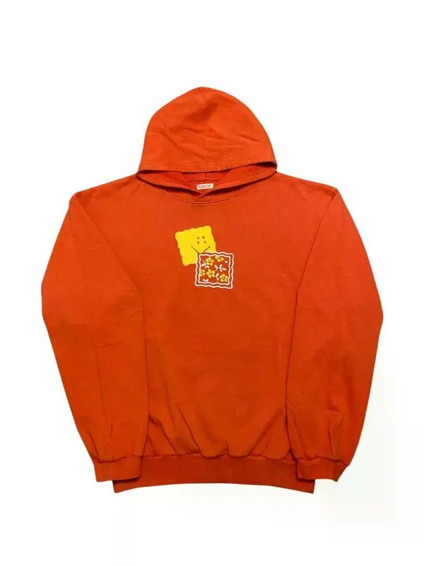Kapital Graphic Print Hooded Sweatshirt