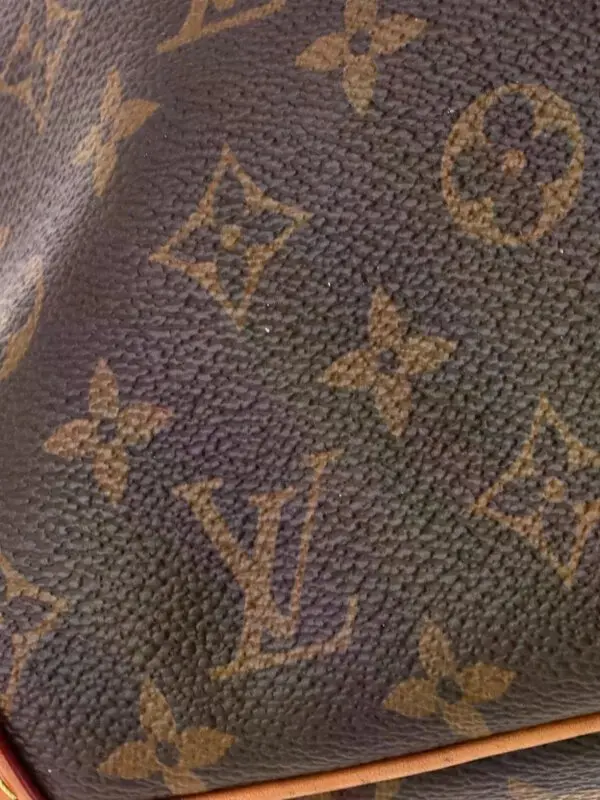 LOUIS VUITTON Monogram Canvas Odeon Pm Handbag - Brown