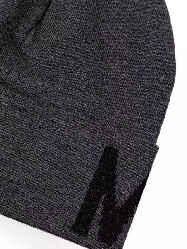 Moschino Intarsia Beanie Hat