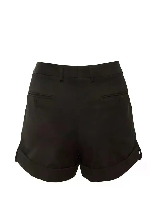 Saint Laurent Tailored Turned-up Wool Shorts