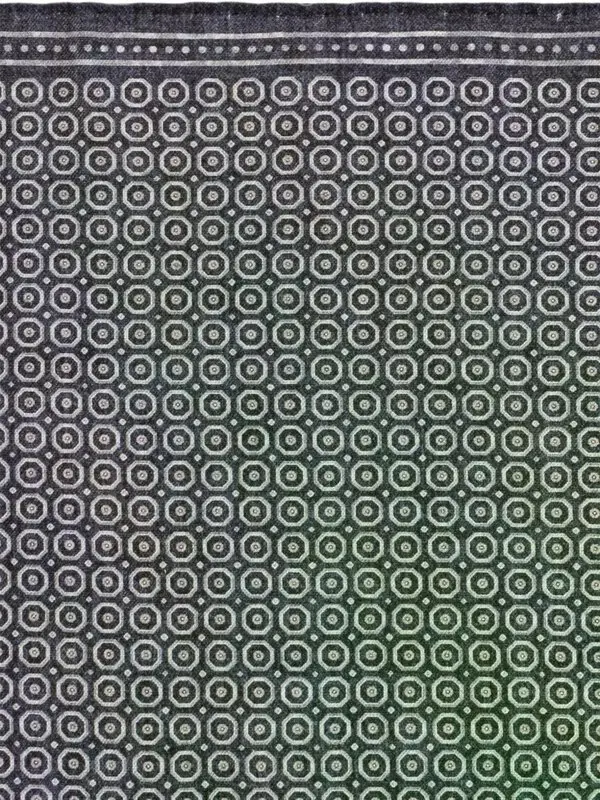 Eleventy Geometric-print Pocket Square