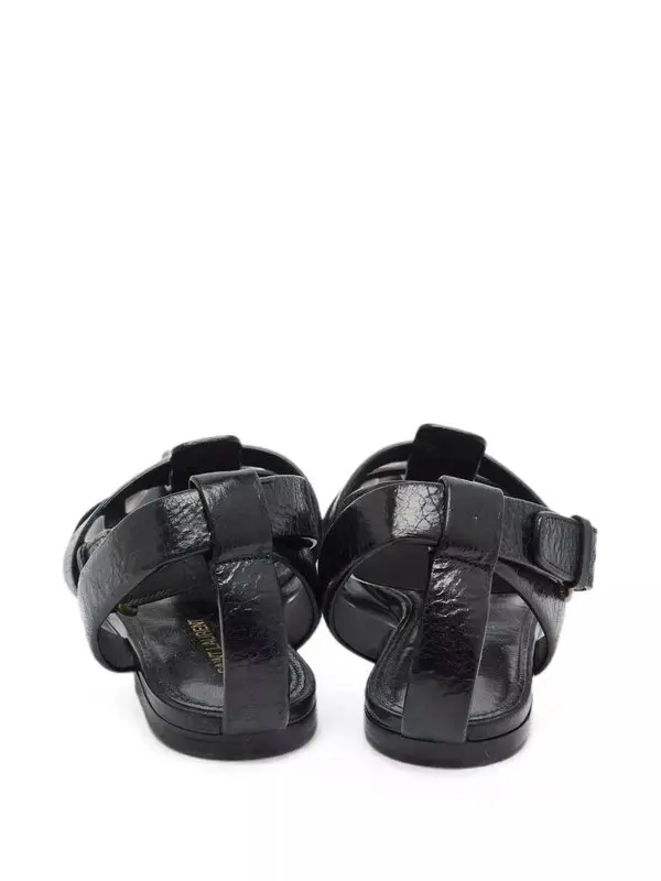 Saint Laurent Tribute Ankle Strap Sandals