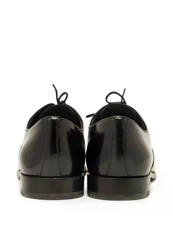 Prada Leather Lace-up Oxford Shoes