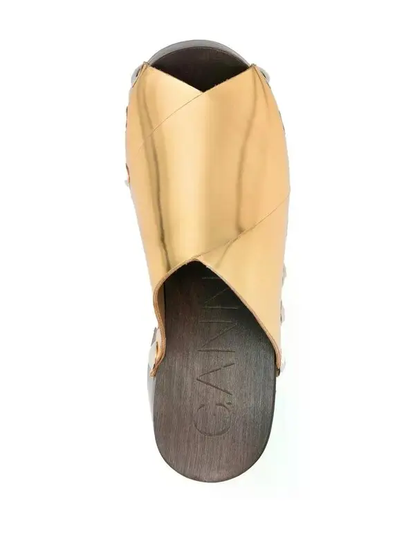 GANNI Stud-detail Clogs