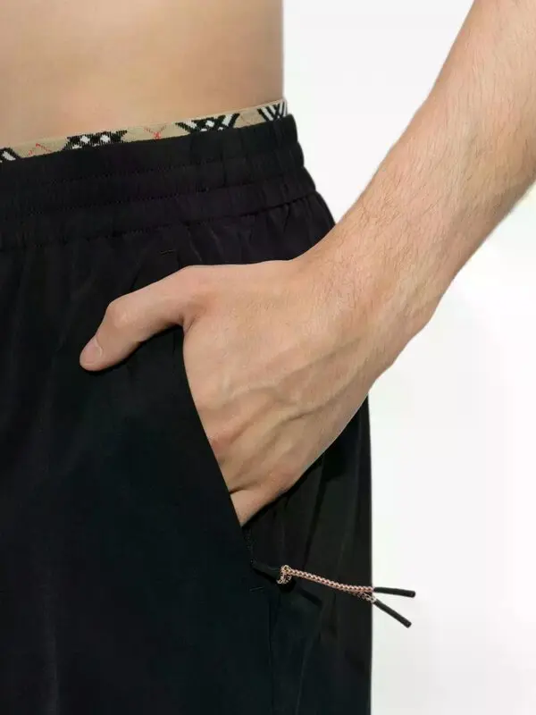 Burberry Check-trim Stretch Shorts