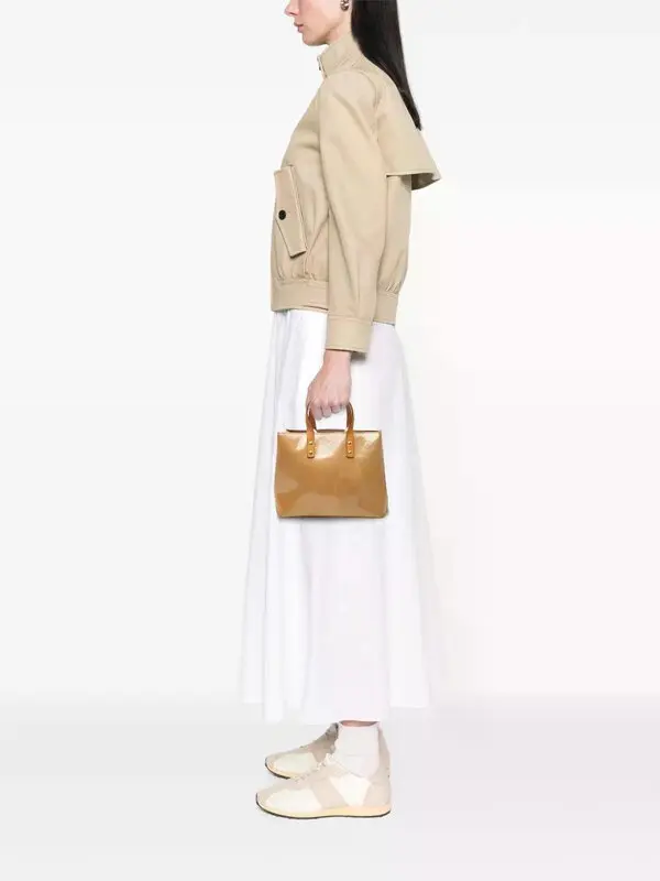 LOUIS VUITTON Monogram Vernis Reade Pm Handbag - Brown