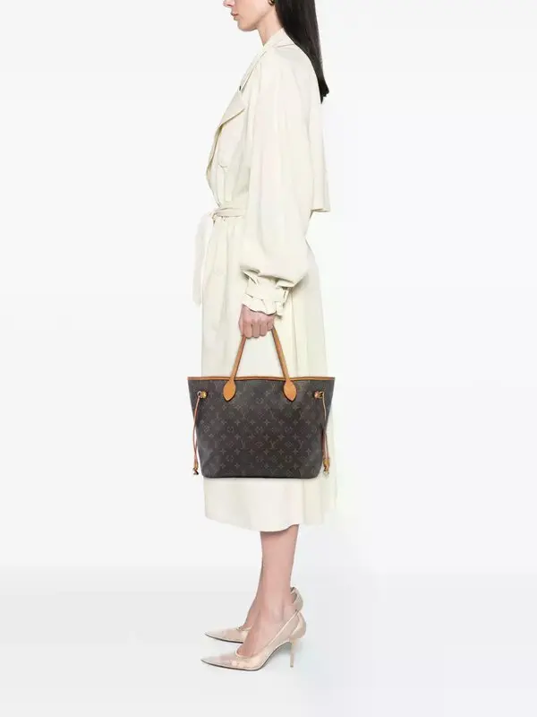 LOUIS VUITTON Monogram Canvas Neverfull Mm Tote Bag - Brown