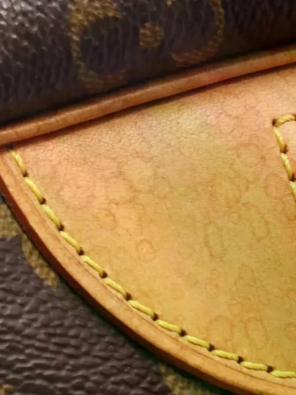 LOUIS VUITTON Monogram Deauville Handbag - Brown