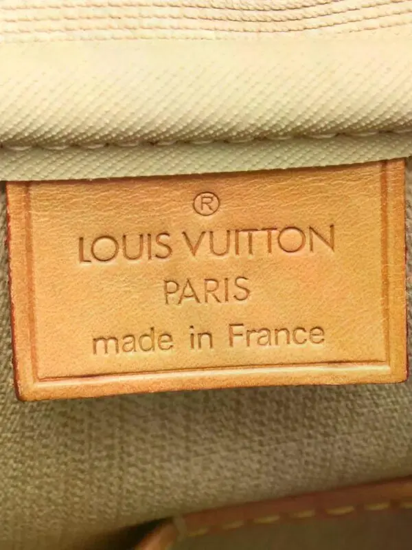 LOUIS VUITTON Monogram Deauville Handbag - Brown