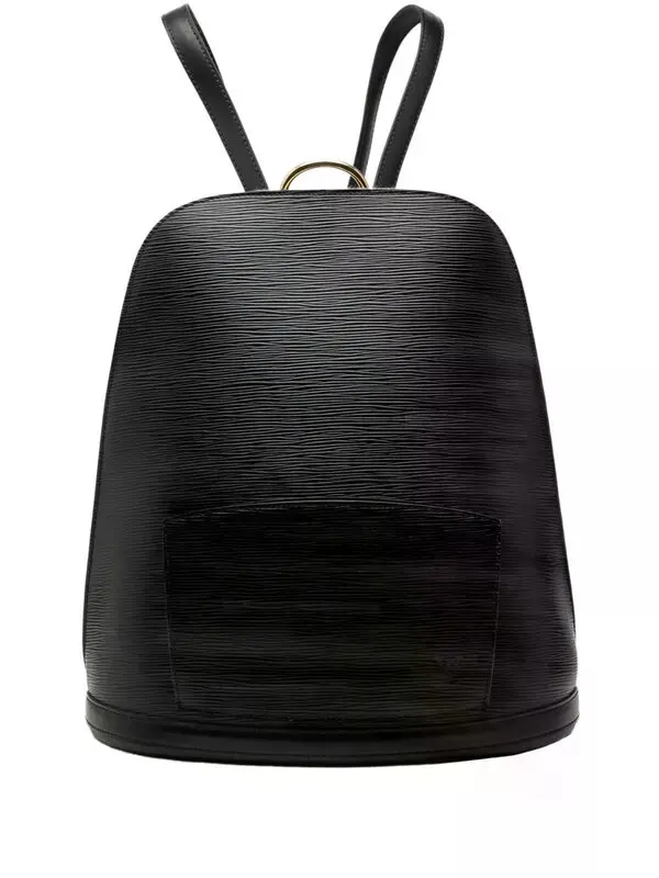LOUIS VUITTON 1996 Epi Gobelins Backpack - Black