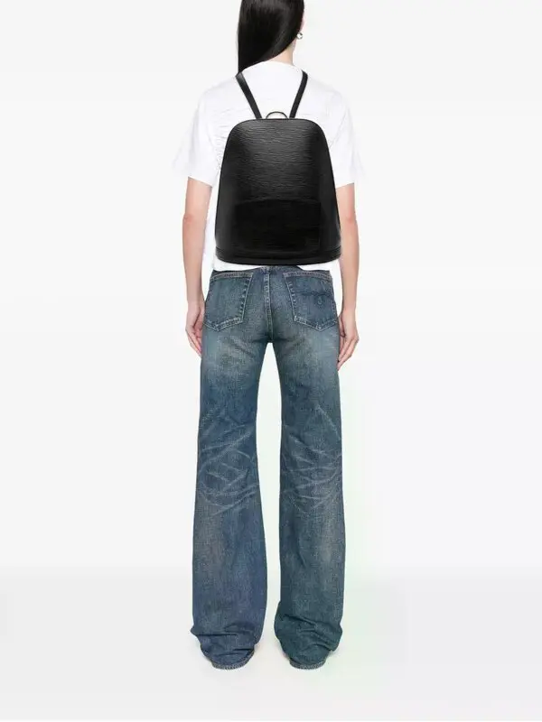 LOUIS VUITTON 1996 Epi Gobelins Backpack - Black