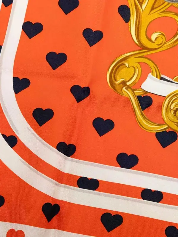 Hermès 2000-2026 Brides De Gala Love Silk Scarf 90 Scarves