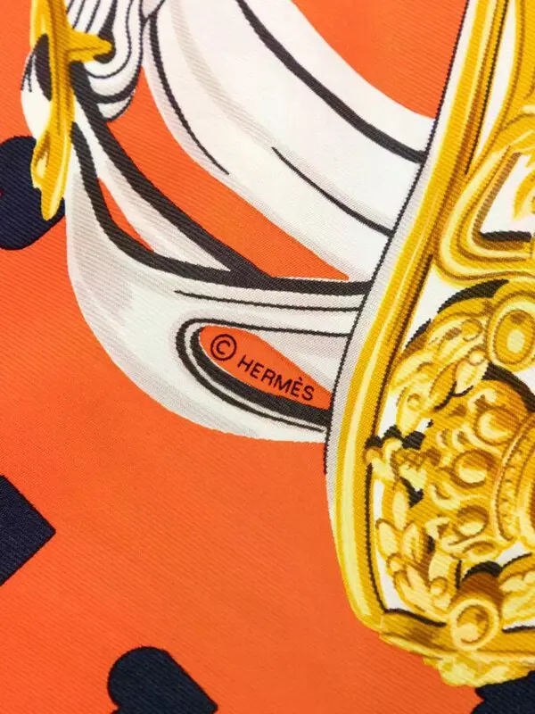 Hermès 2000-2026 Brides De Gala Love Silk Scarf 90 Scarves