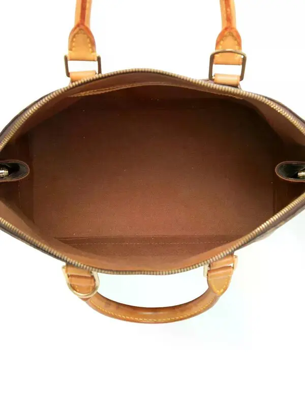 LOUIS VUITTON Monogram Alma Pm Handbag - Brown