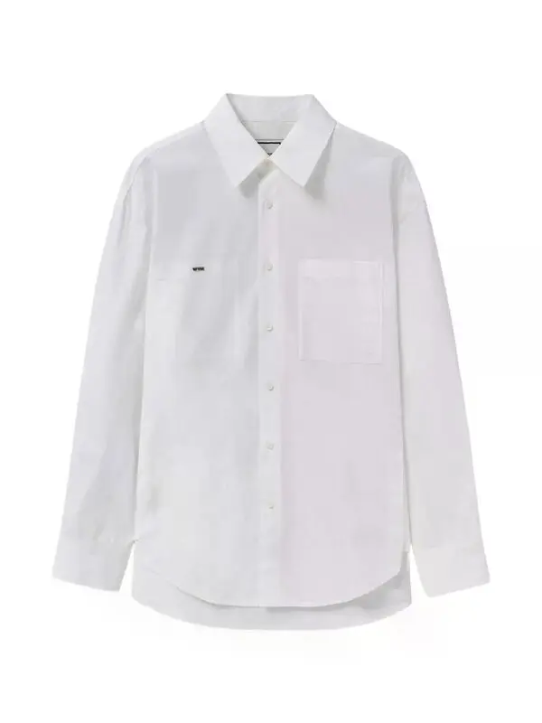 WOOYOUNGMI Logo-print Patch-pocket Shirt