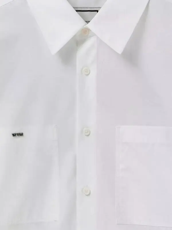 WOOYOUNGMI Logo-print Patch-pocket Shirt