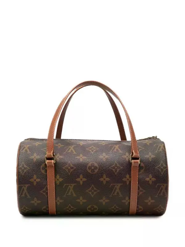 LOUIS VUITTON 1992 Monogram Papillon 26 Handbag - Brown