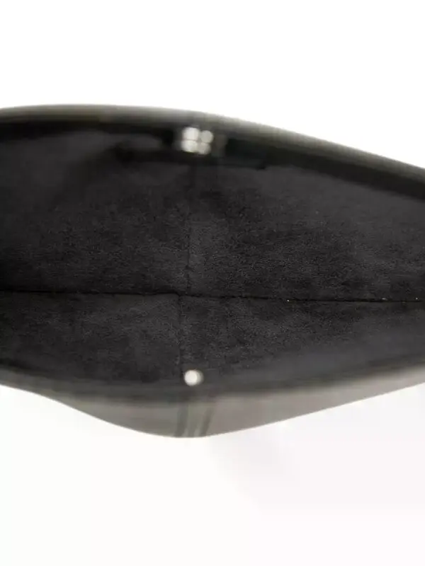 LOUIS VUITTON Epi Demi Lune Pochette Shoulder Bag - Black