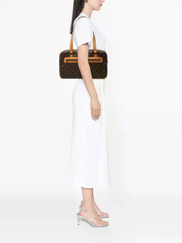 LOUIS VUITTON Monogram Cite Gm Shoulder Bag - Brown