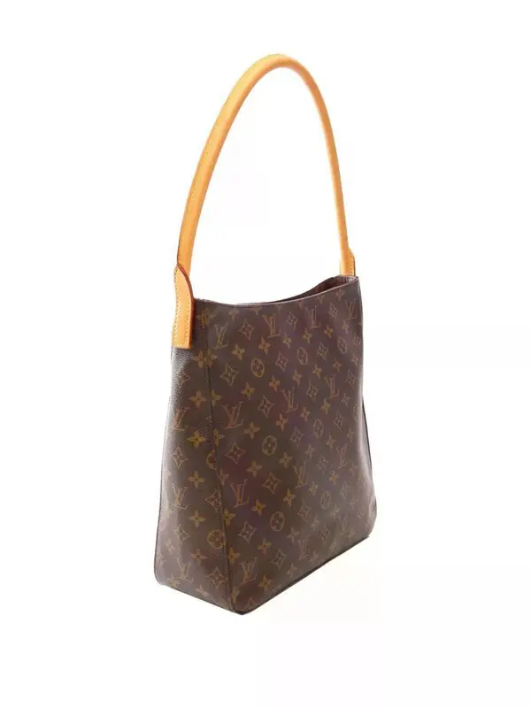 LOUIS VUITTON Monogram Looping Gm Shoulder Bag - Brown