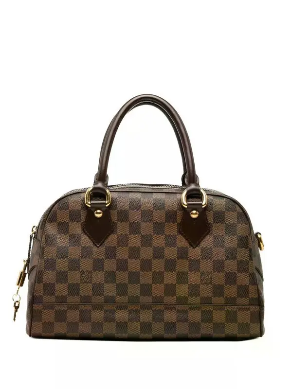 LOUIS VUITTON Damier Ebene Duomo Handbag