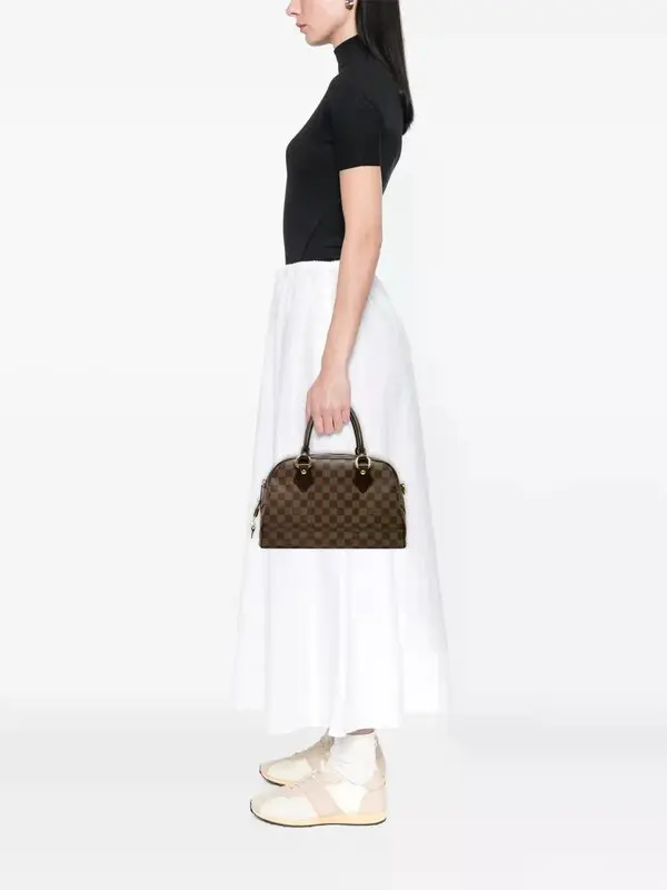 LOUIS VUITTON Damier Ebene Duomo Handbag