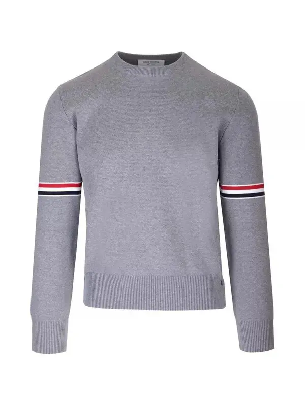 Thom Browne Milano Knit Rwb Stripe Sweater