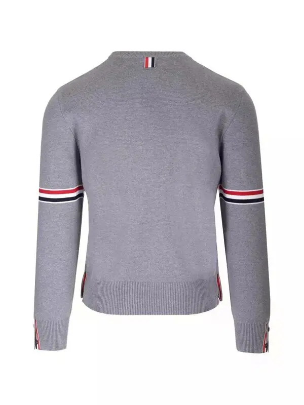 Thom Browne Milano Knit Rwb Stripe Sweater