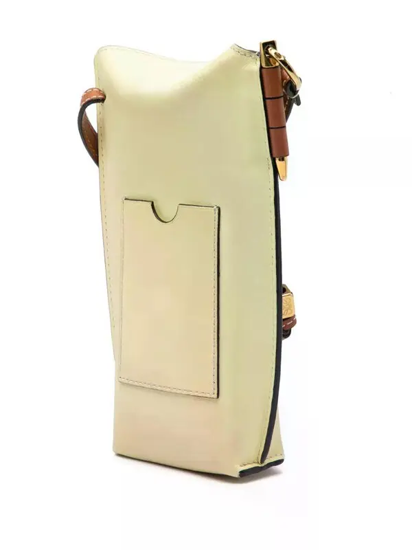 Loewe Leather Gate Pocket Crossbody Bag - Yellow