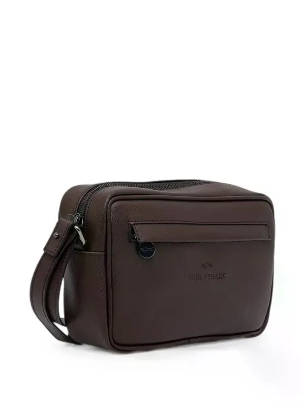 Paul & Shark Logo-debossed Clutch Bag