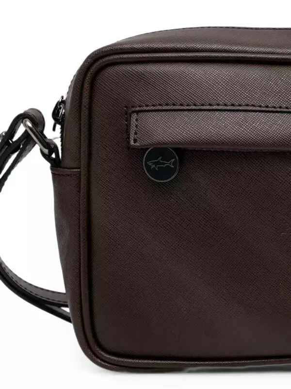 Paul & Shark Logo-debossed Clutch Bag