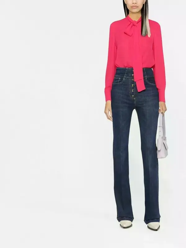 Elisabetta Franchi High-rise Flared Jeans