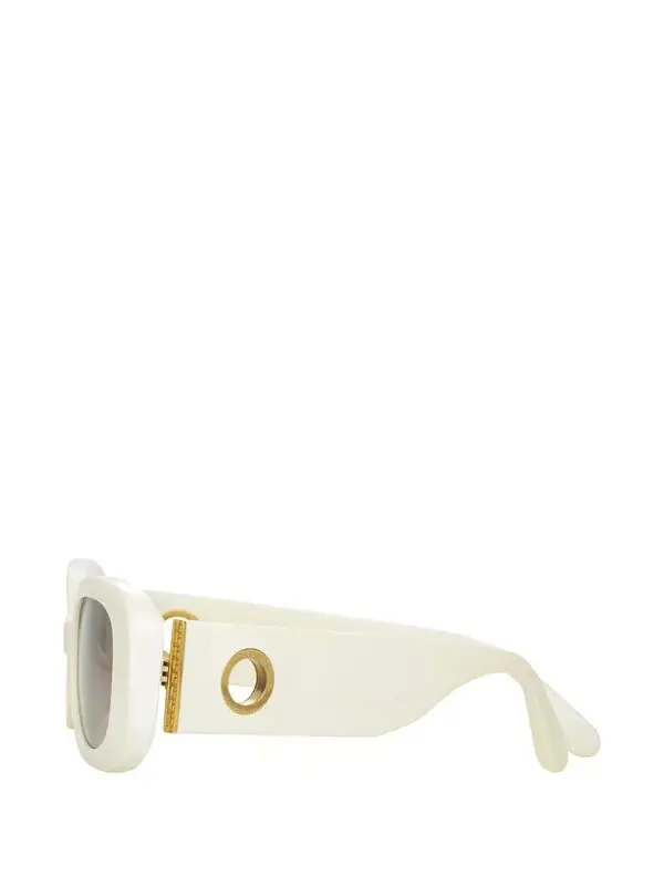 Linda Farrow Lola Rectangle Sunglasses