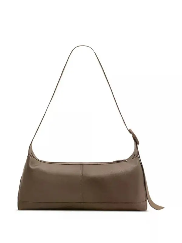 AMI Paris Small Taurillon Leather Crossbody Bag
