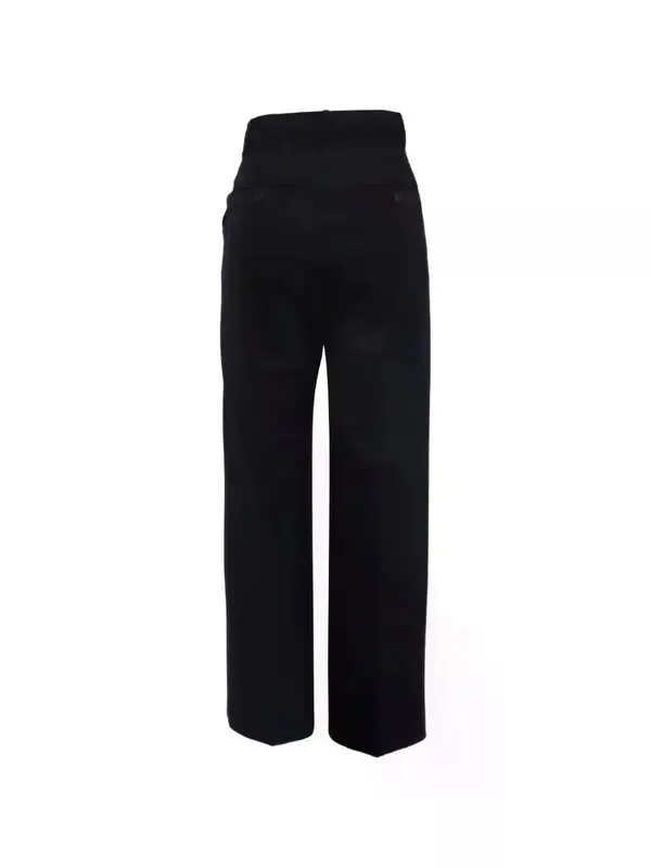 Max Mara Pleated Trousers - Blue