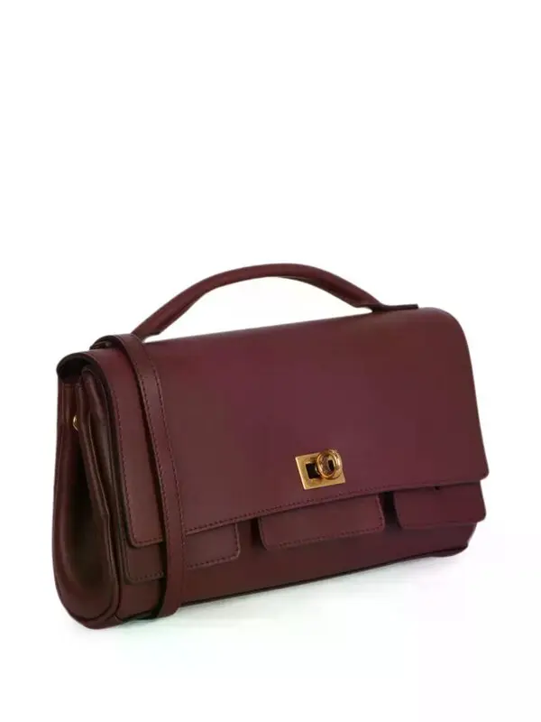 Balenciaga Bel Air Leather Clutch Bag