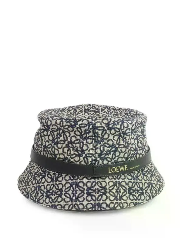 Loewe Anagram Bucket Hat - Neutrals