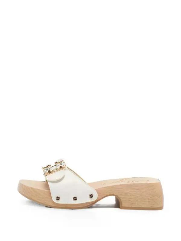 ROGER VIVIER Crystal-embellished Clogs