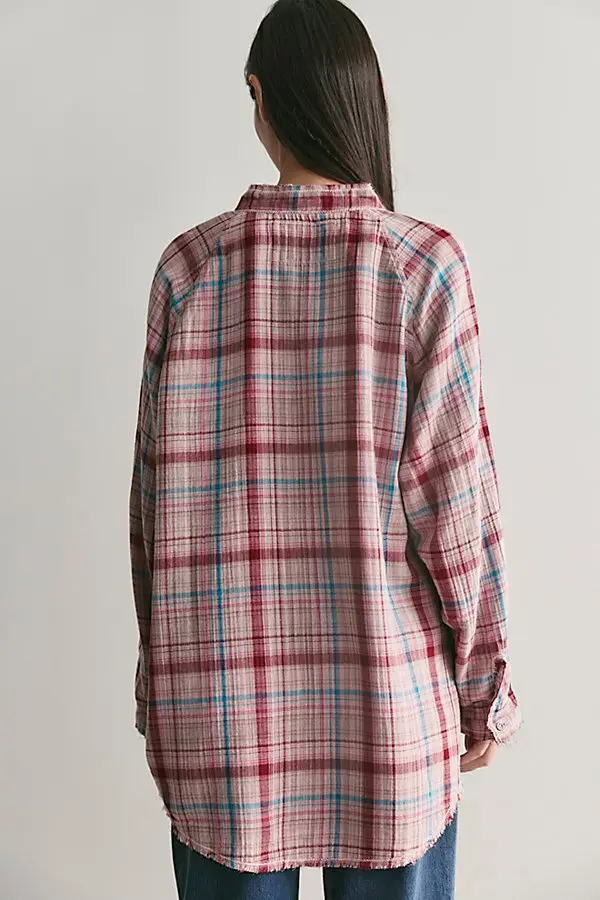 Free People We The Free Tunic - Mauve Combo